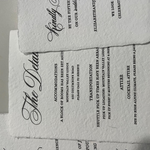 Wedding Bar Sign- Deckled Edge Sign - Etsy