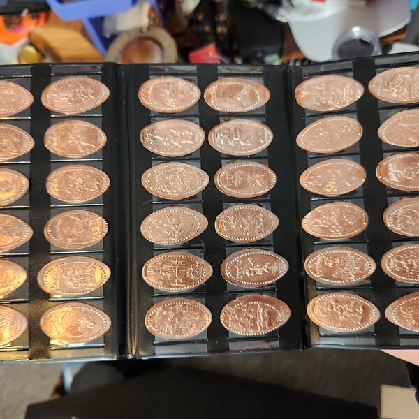 National Park Token Album / Elongated / Storage Album Holds 144 Tokens ...