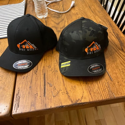 Personalized Custom Embroidered Fitted Hat Flexfit Hat Custom Logo ...