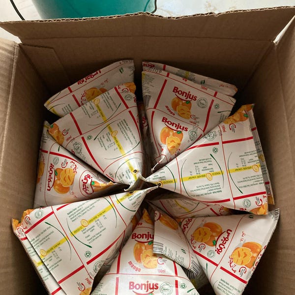 Bonjus Orange Juice (lebanese Fruit Drink - Made in Lebanon) - Etsy