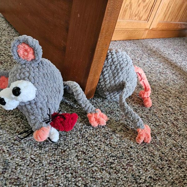 Crochet Rat Door Stop Pattern: Ralph Amigurumi (PDF Pattern) - Etsy