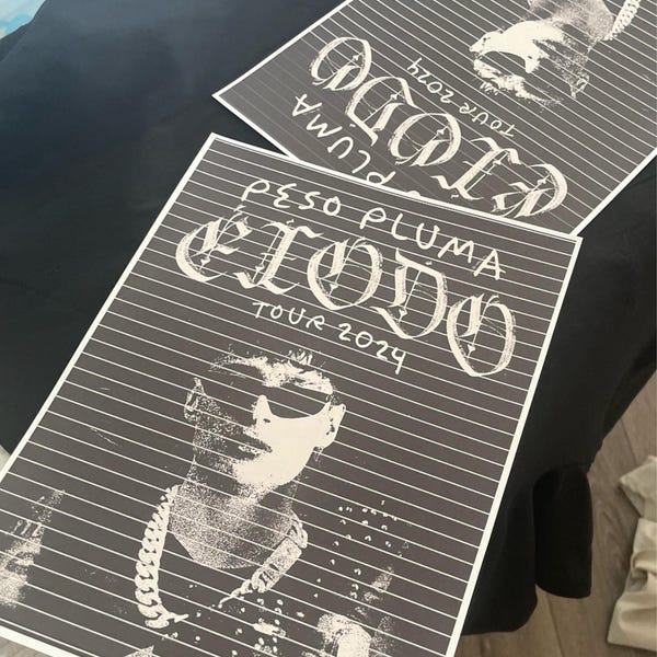 Peso Pluma Exodo Tour 2024 Shirt PNG, Peso Pluma 2024 Concert Fan Png ...