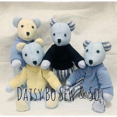 Memory Bear Kit for Memory Bear Pattern at Brendasolboutique - Etsy