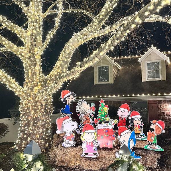 Welcome Great Pumpkin Yard Sign / Linus Brown / Sally Brown / Peanuts ...