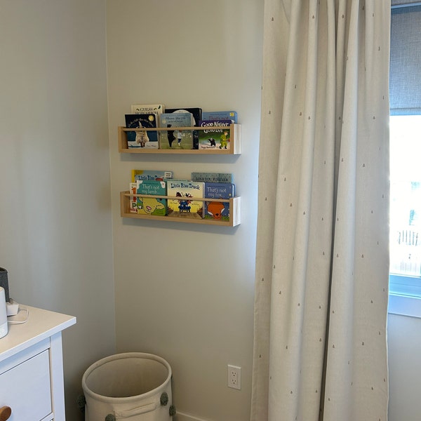 ONE Nursery Bookshelf, Nursery Decor, Bookshelves, Kids Bookcase, Book ...