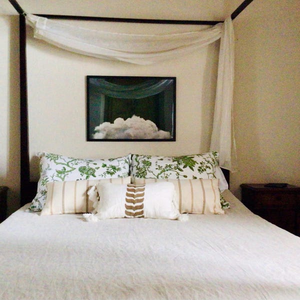 Bedroom Wall Art Over the Bed, Cloud Art, Set of 3 Prints, Above Bed ...