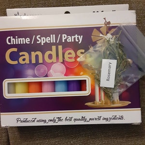 Party Chime Candles Set 10 Colors, 2 Pc Each 20 Candles Candle , - Etsy
