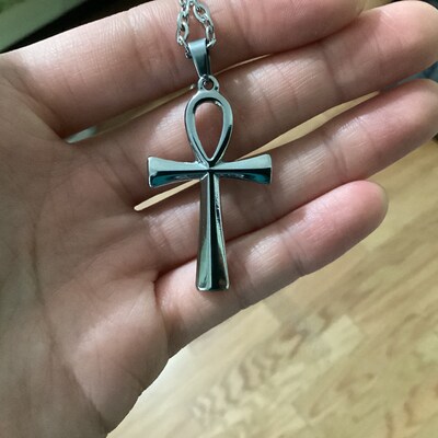 Stainless Steel Ankh Pendant, Hypo Allergenic Jewelry, Spiritual ...