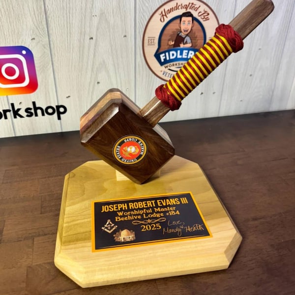 Custom Military Thor Hammer, War Hammer, Large Gavel, Mallet, Navy ...