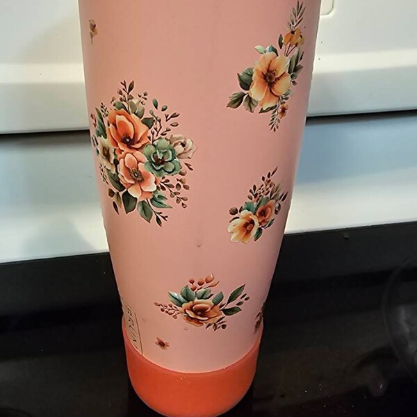 UV DTF Sticker Prints. Orange Flower Element Sheet Bundle Decal ...