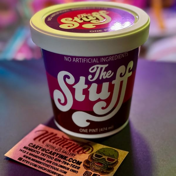 The Stuff Pint Container Movie Prop Dessert Horror 1985 VHS - Etsy