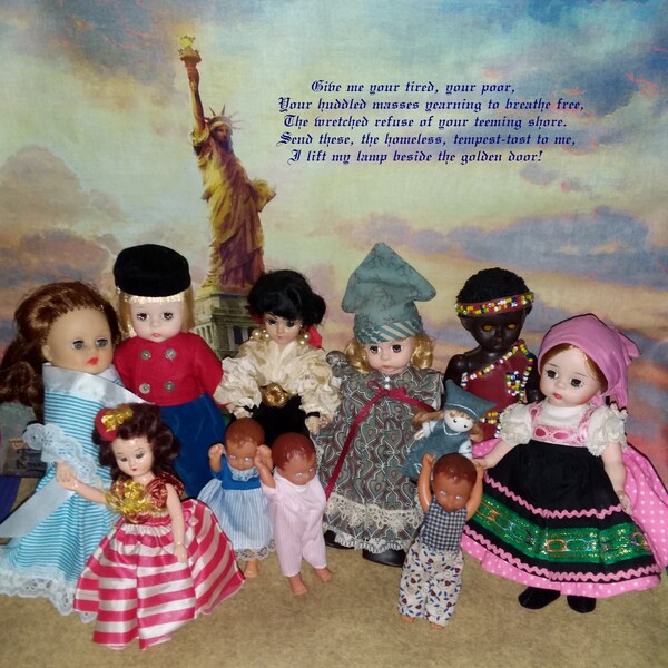 America Flag, Statue of Liberty Patriotic Panel, 4th of July, Stars ...