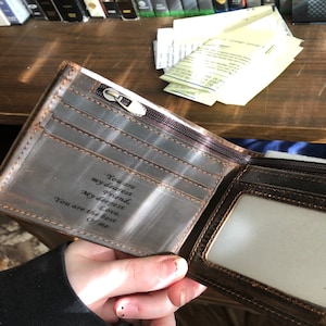 Mens Wallet Personalized Wallet Monogrammed Wallet Engraved Wallet ...