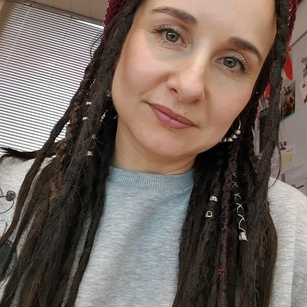 Boho Locs Extensions, Light Brown Dread Dark, Partial Dreads Accent ...
