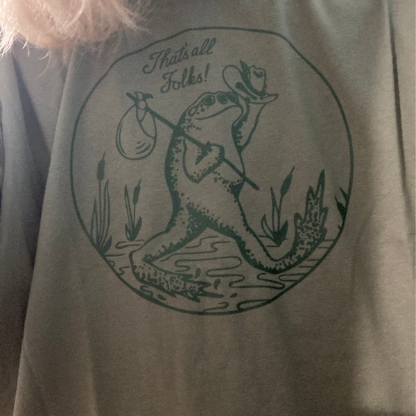 Hobo Frog T-shirt - Etsy