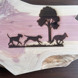 Hounds Running Deer SVG PNG, PDF, Dxf, Cut File for Cutters and More ...