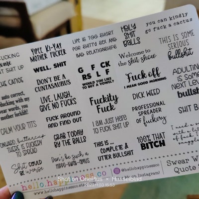 Love and Relationship Planner Quote Stickers - Etsy