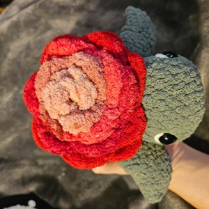 Rose Turtle Crochet Pattern PDF Download, Beginner Friendly Amigurumi ...