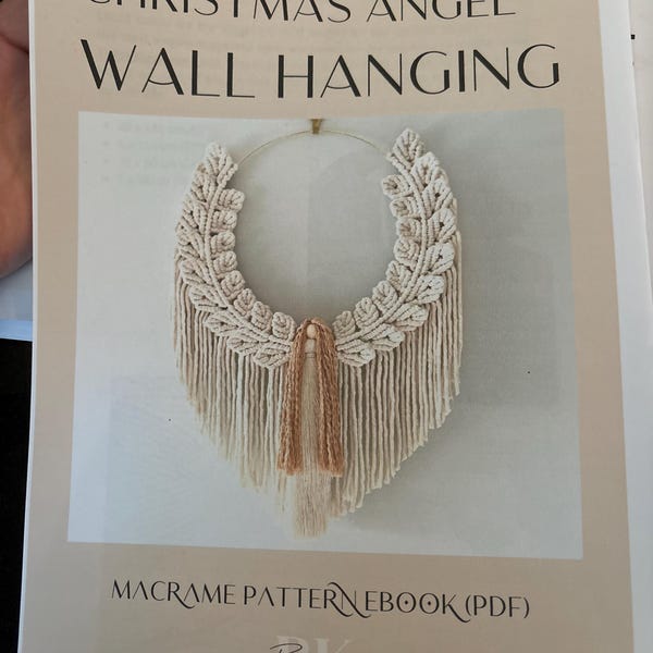 Large Macrame Wall Hanging DIY Pattern EBOOK Macrame Tutorial Pattern for Macrame Wall Hangings ...