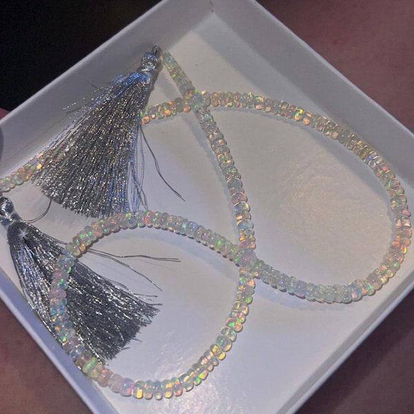 Ethiopian Opal Beads Multi Fire Opal Stone Beads, Top Quality Opal ...