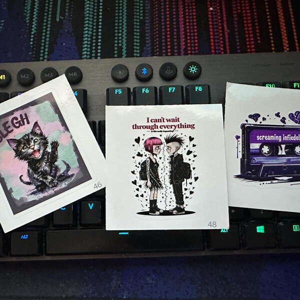 Note to Self, I Miss You Terribly Inspired Sticker, Elder Emo Sticker ...