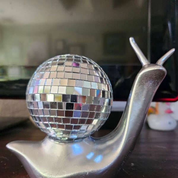 Disco Ball Snail - Etsy