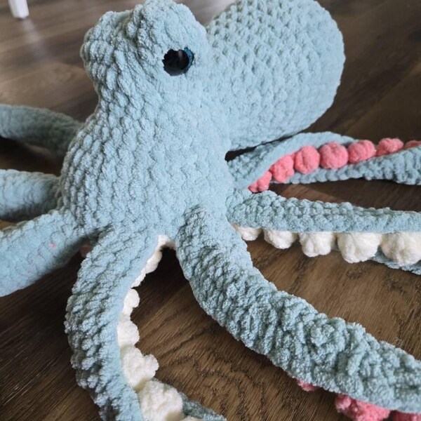 Cal the Colossal Squid Pattern | Crochet Pattern |digital Download ...