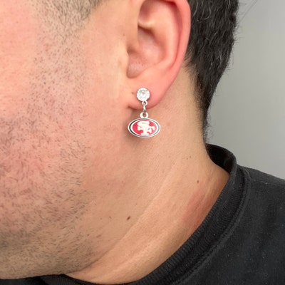 Custom Name & Number Mini Football Helmet BLUE CHROME MIRROR - Etsy