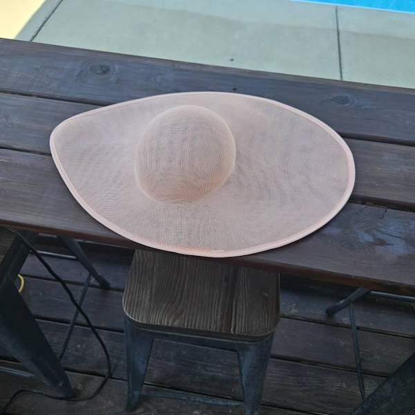 9 COLOURS Extra Large Fascinator BASE Ascot Base Purple Wedding Hat Base - Church Hat Base ...