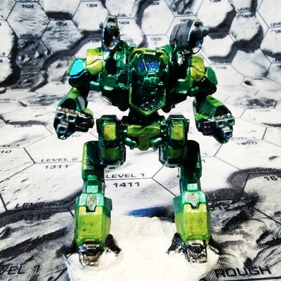 Grizzly Alternate Battletech Mechwarrior Miniature WITH BASE - Etsy