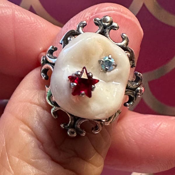 Trio Teeth Ring. Available With/ Without Braces Gem Cavities Also ...