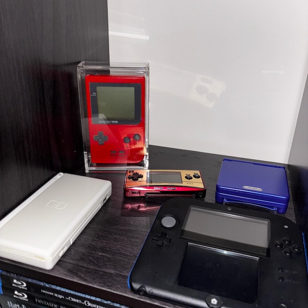 Game Boy Instruction Manual Cartvaultdisplay Case for Game Boy Advance ...