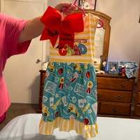 Maroon & Gold Cheer Uniform, Customized Cheerleading Uniform, Girls ...