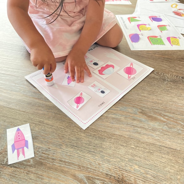 Valentines Day Busy Book Printable, Toddler Learning Binder, Preschool ...