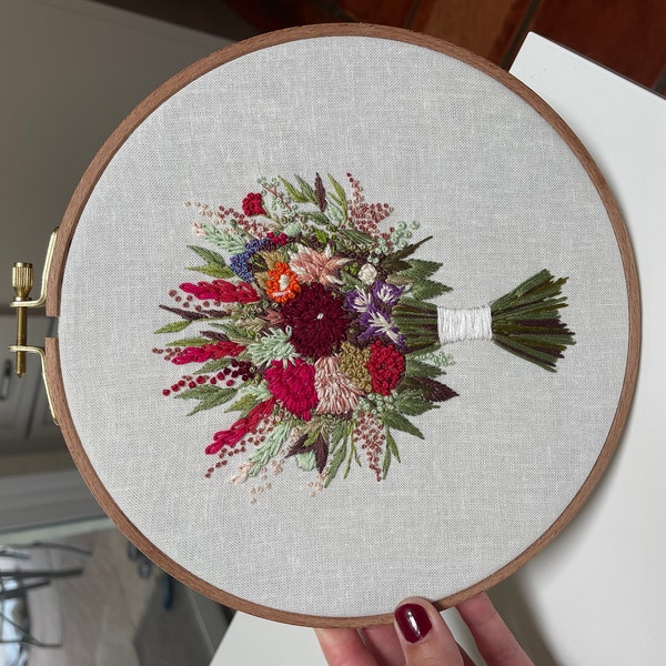 Custom DIY Baby Name Embroidery Kit / Baby Name Sign Embroidery Hoop ...