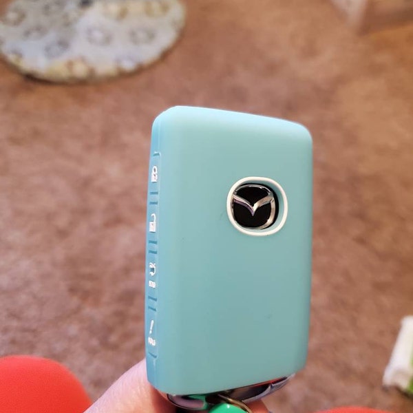 Keyless Entry Remote Rubber Key Fob Cover Fits Mazda 2019 2020 2021 ...