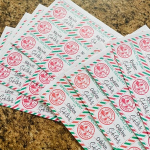 Instant Download Christmas Gift Label PDF Personalized - Etsy