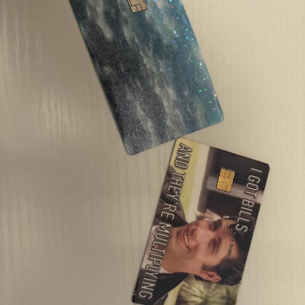 Debit Sticker Money Memes, Vinyl Waterproof Sticker for Credit Cards - Etsy