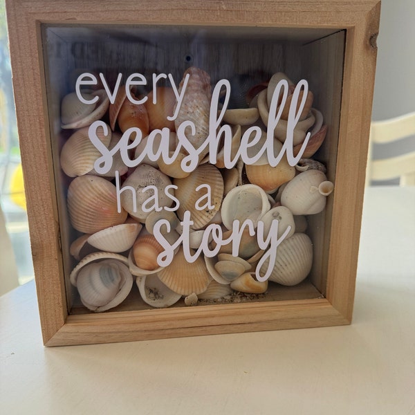 Glass Shark Tooth Shadow Display Box - Etsy