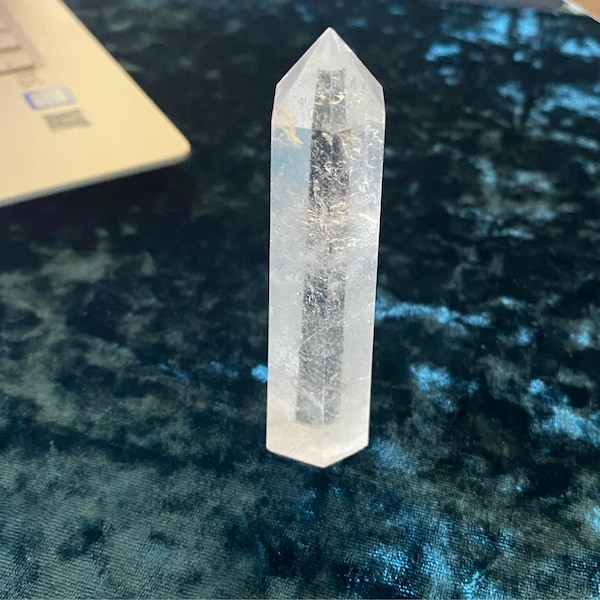 Rainbow Angel Aura Quartz Moon Sphere, Rainbow Crystal Sphere Ball ...