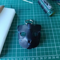 Leather Dragon Keychain Pattern Template Pattern PDF Pattern Key ...