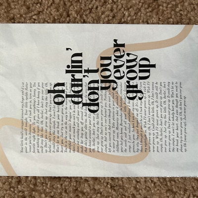 New Romantics the Best People in Life Are Free Taylor Digital Print - Etsy