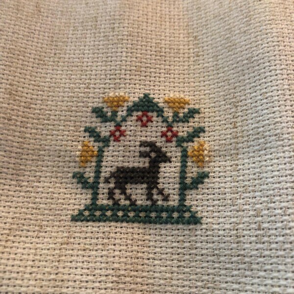 Anabella's Needleart JANUARY BARN Cross Stitch Pattern ~ Winter Cross ...