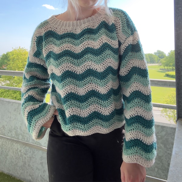 GOJO SWEATER Crochet Pattern | Jujutsu Kaisen Gojo Satoru Running ...