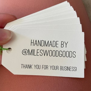 Custom Tags With Your Words or Logo Personalized Wedding - Etsy