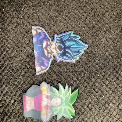 3D Lenticular Anime Sticker Decal Changing Moving Flip Motion Peeker ...