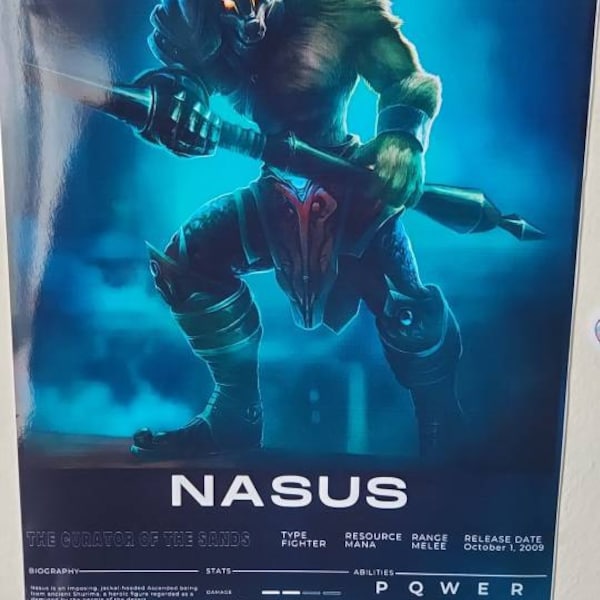 League of Legends, Hall of Legends Custom Poster. Risen Ahri ...