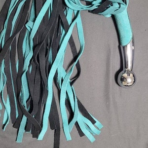 Gorgeous Black Leather SWIVEL FINGER Flogger Cat of 9 Tails - Etsy