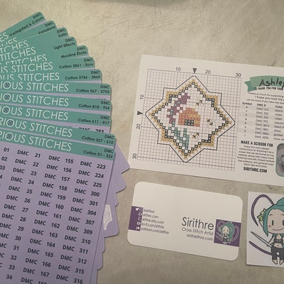 DMC Thread Labels Organize Your Bobbins With Large Font Number Stickers ...