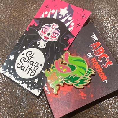 Audrey 2 Enamel Pin - Etsy